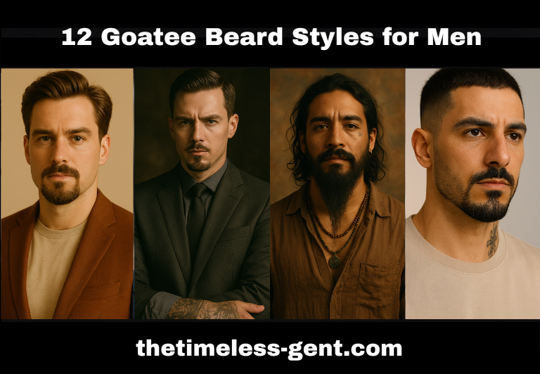 12 Goatee Beard Styles for Men | Sharp, Stylish & Easy to Rock - The ...